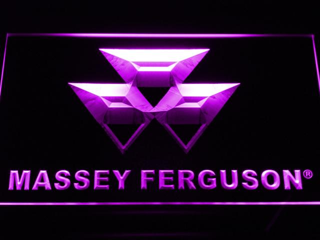 Massey Ferguson Tractor LED Neon Sign USB Red / Normal Size (12x8in ...